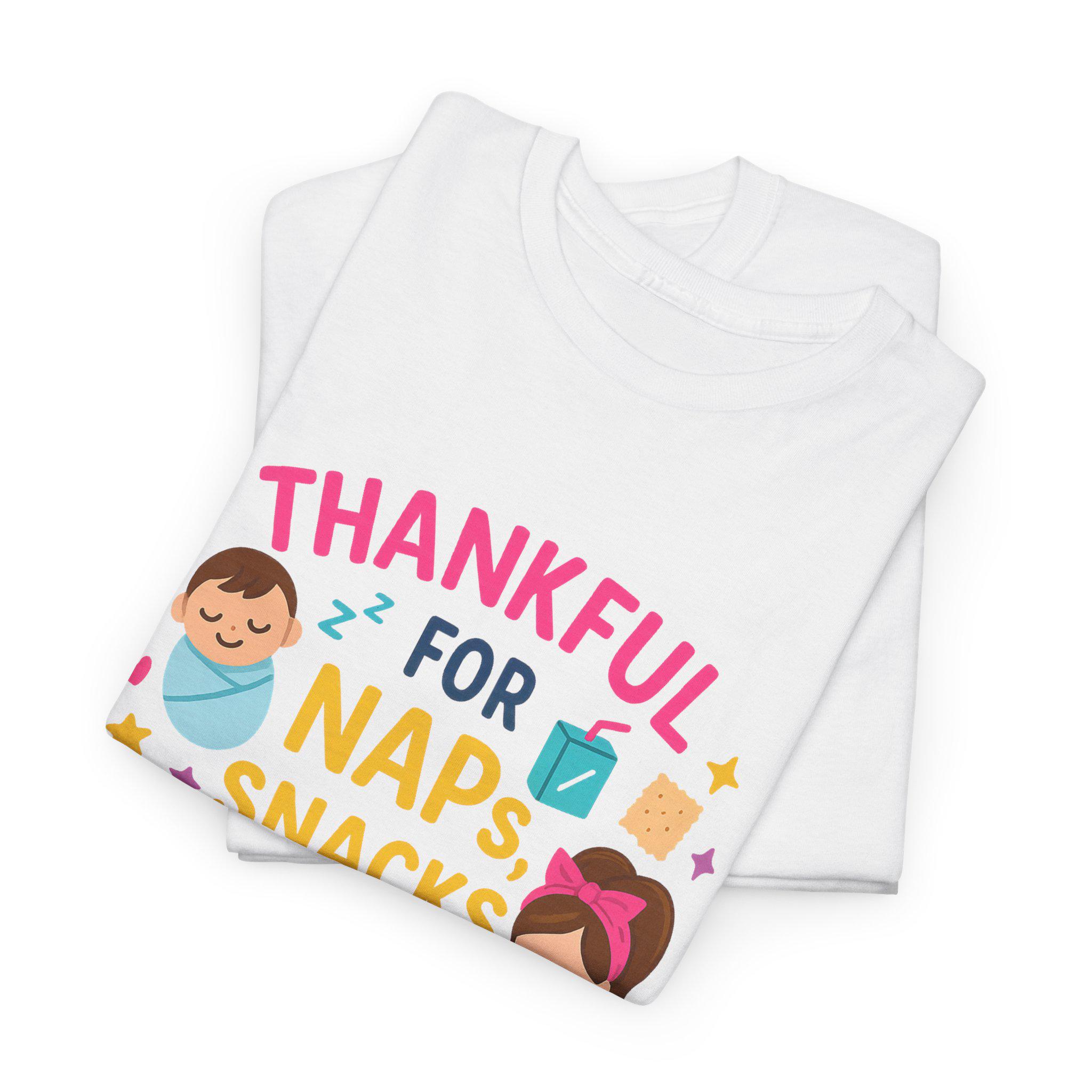 Thankful for Naps, Snacks, and Ms Rachel Mom Shirt Unisex Tee, Funny ...