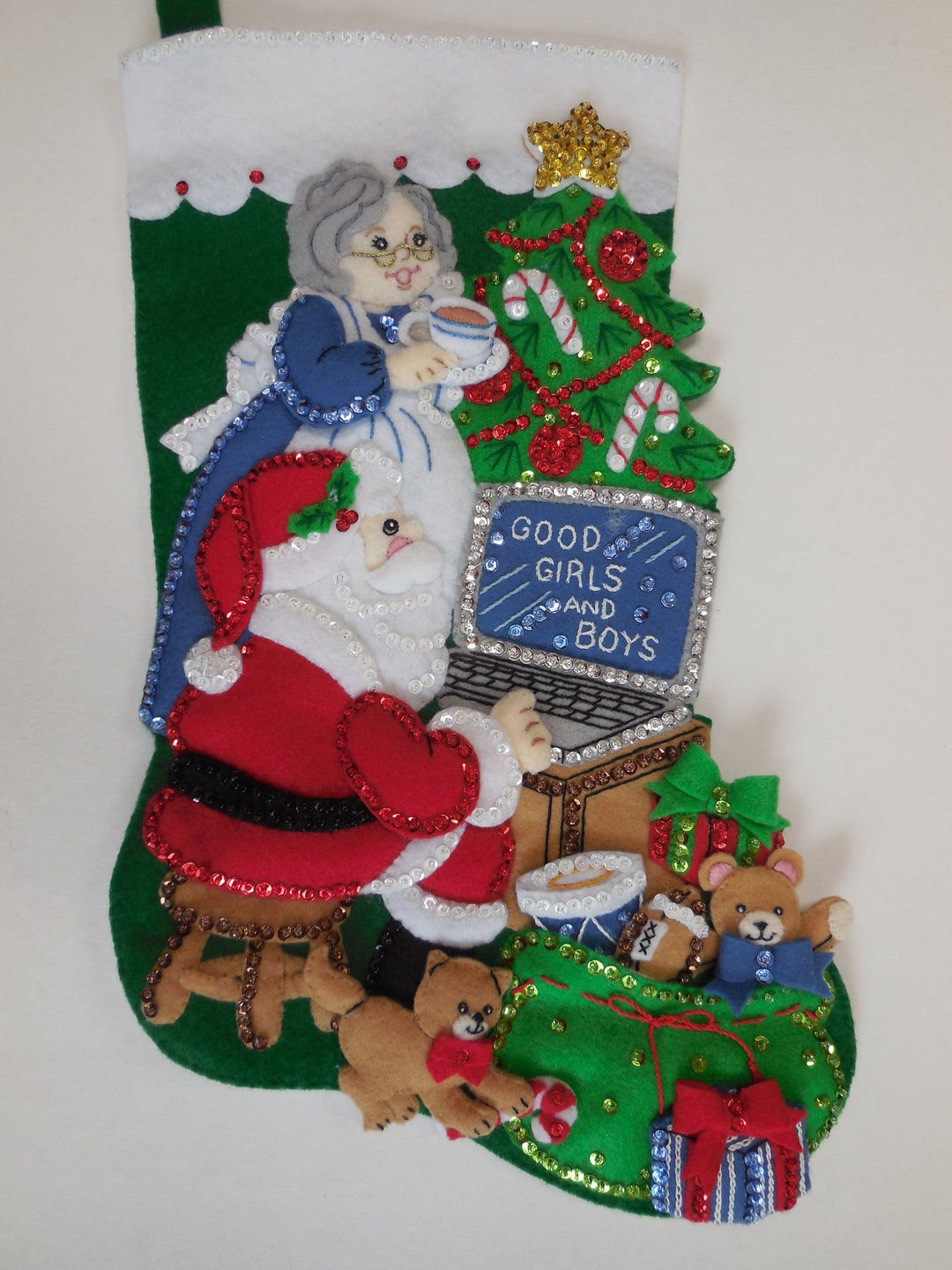 Finished Christmas Stocking Emails to Santa - Etsy