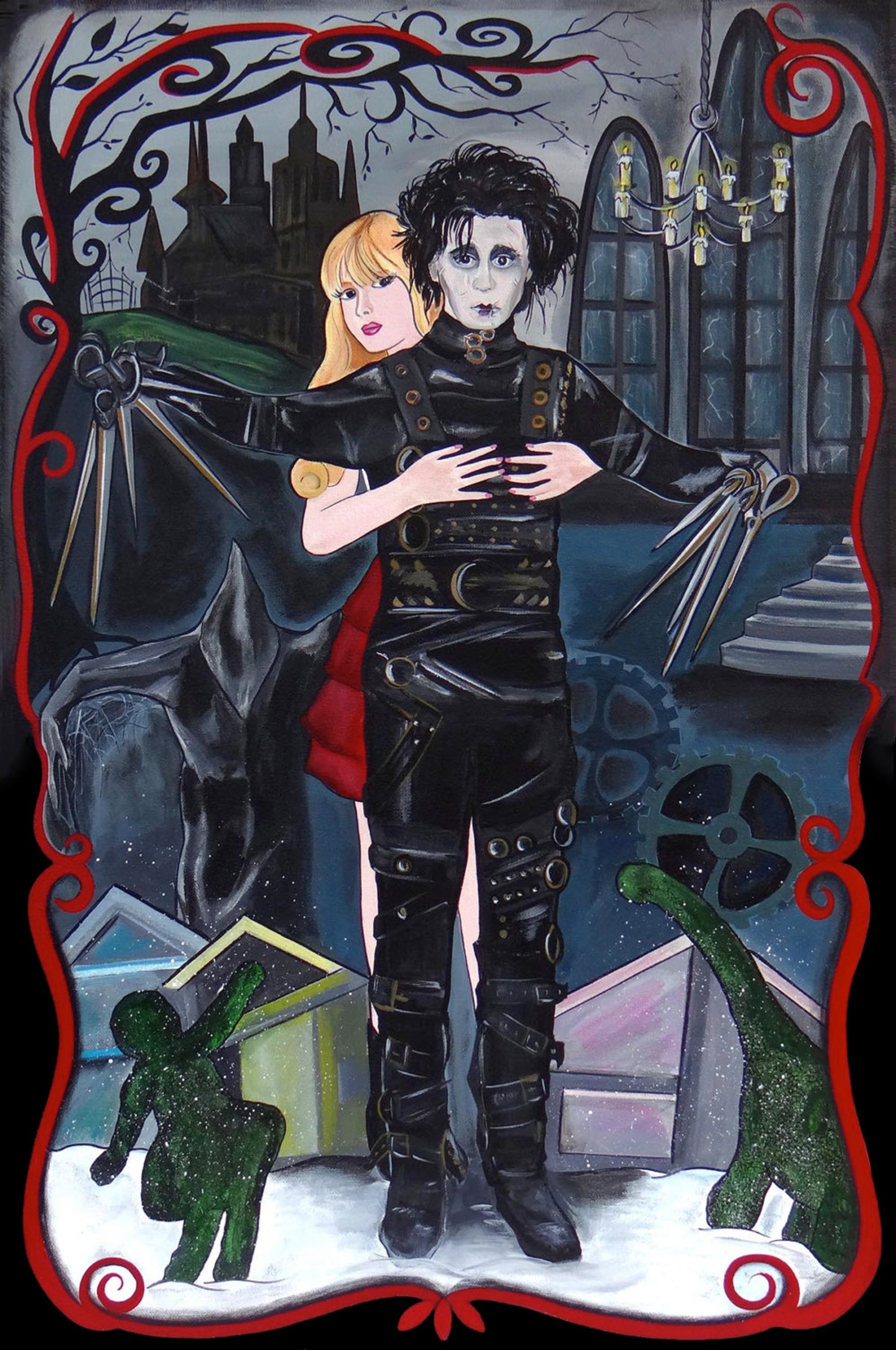 Edward Scissorhands by Melody Smith - Etsy