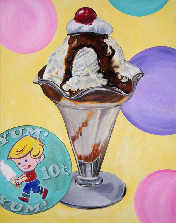 Retro Sundae - Etsy