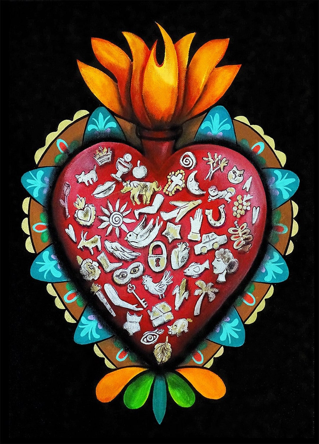 Milagro Heart by Melody Smith - Etsy