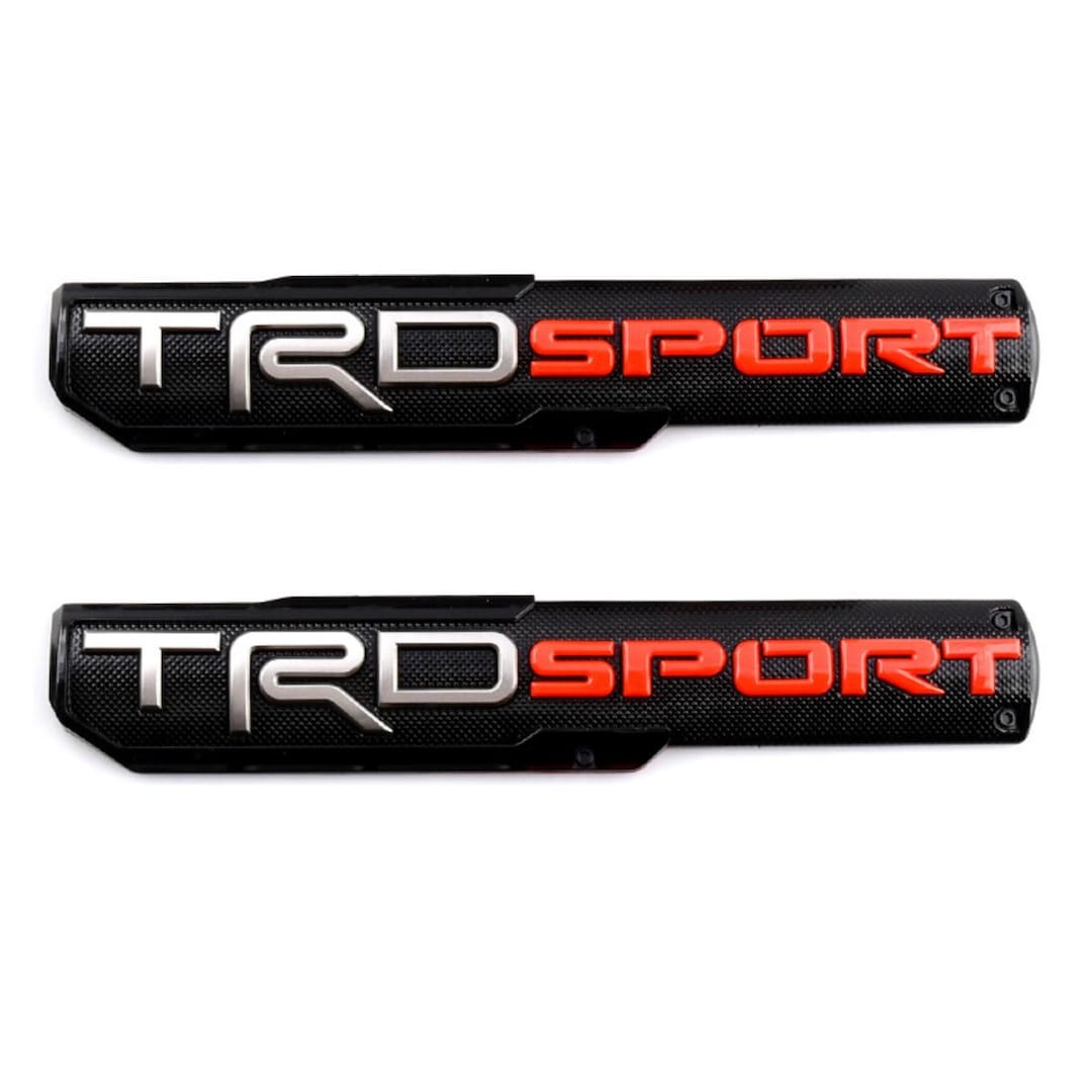 TRD Sport Emblem Nameplate Badge for Toyota Tacoma Tundra 4 Runner Side ...