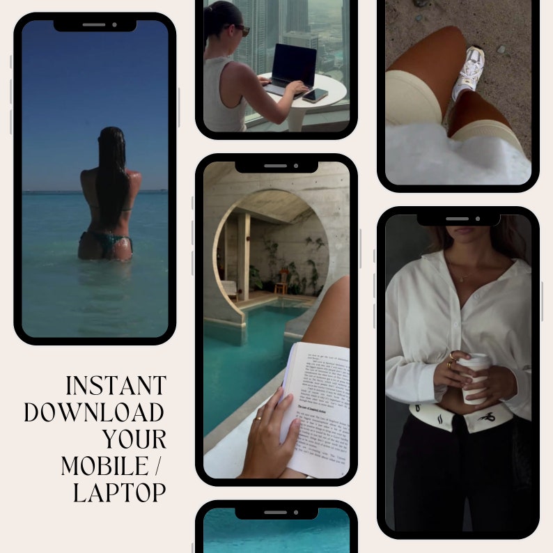 BOSS BABE PACK: 4500 Premium Aesthetic Faceless Videos Bundle for Instagram, Tiktok & Youtube ...