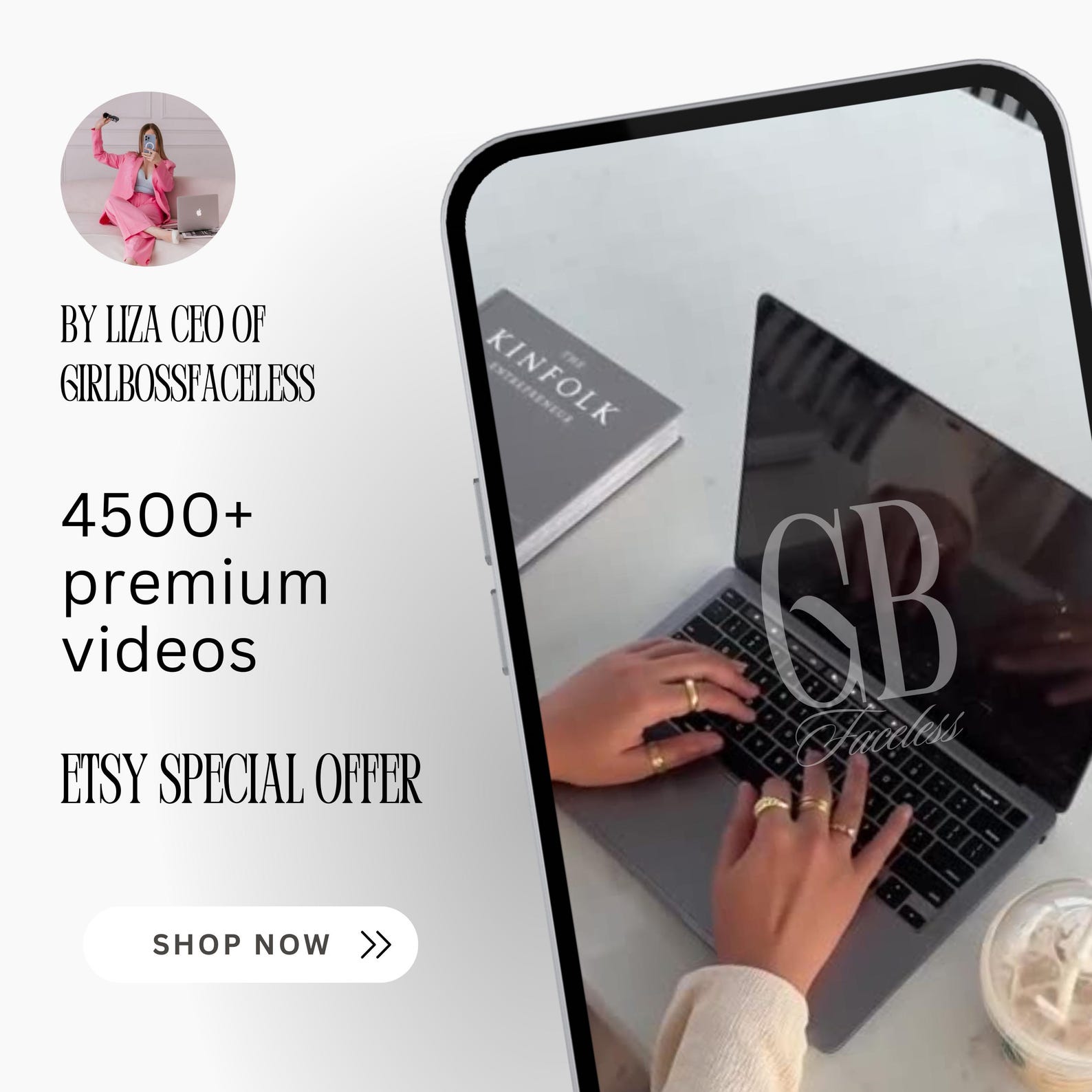 BOSS BABE PACK: 4500+ Premium Aesthetic Faceless Videos Bundle for Instagram, Tiktok & Youtube ...