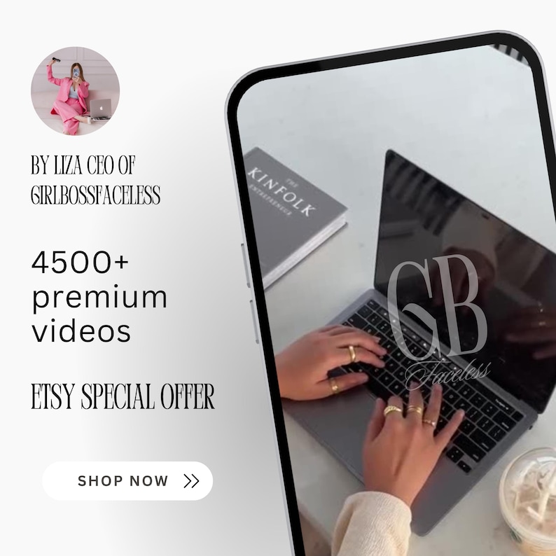 BOSS BABE PACK: 4500+ Premium Aesthetic Faceless Videos Bundle for Instagram, Tiktok & Youtube ...