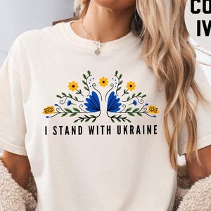 I Stand With Ukraine Shirt, Anti Trump Sweatshirt, Ukraine Support T ...