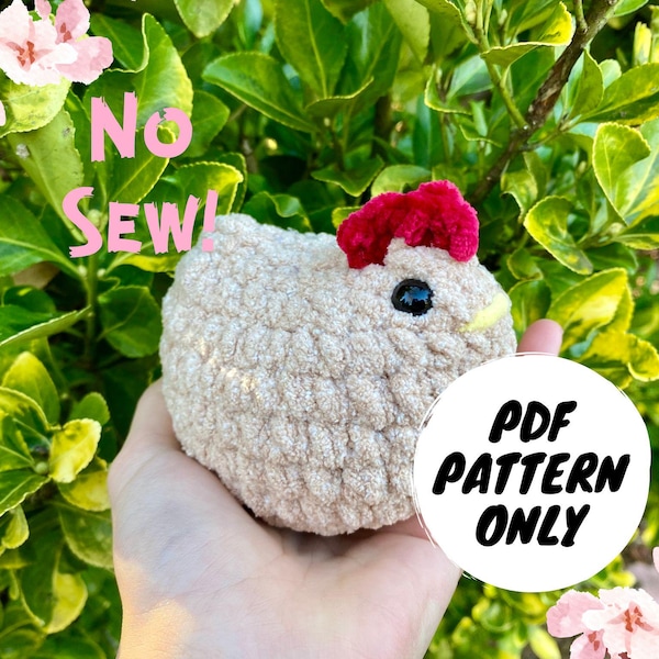 Mabel Chicken Crochet Pattern - Etsy