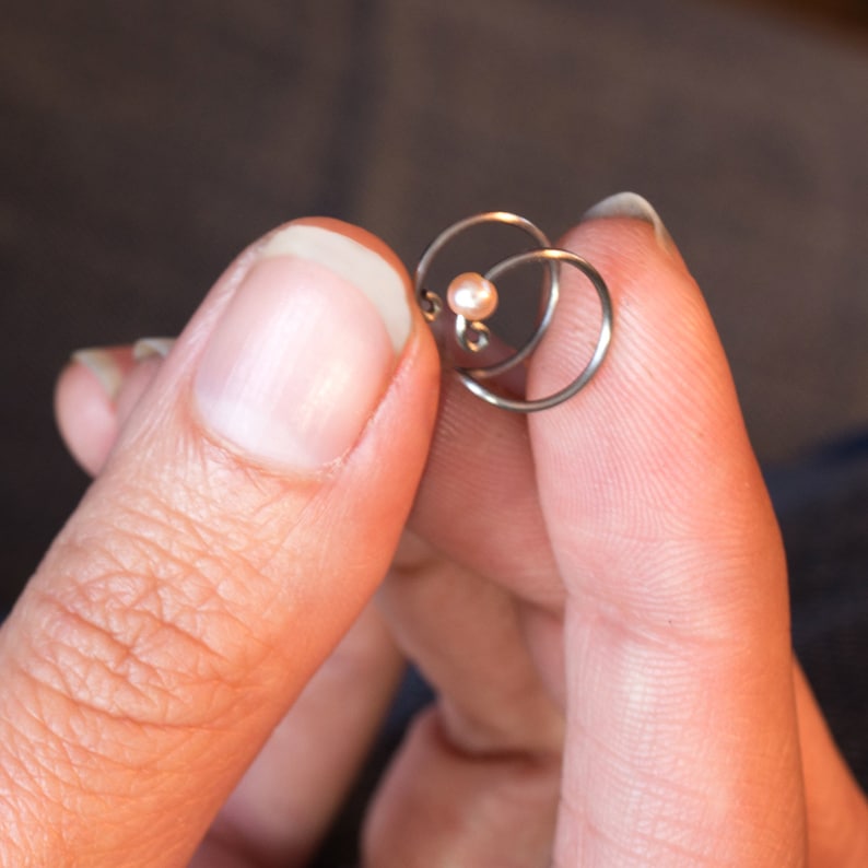 Pure Titanium Ear Cuff Cartilage Earring for Non Pierced Ear - Etsy