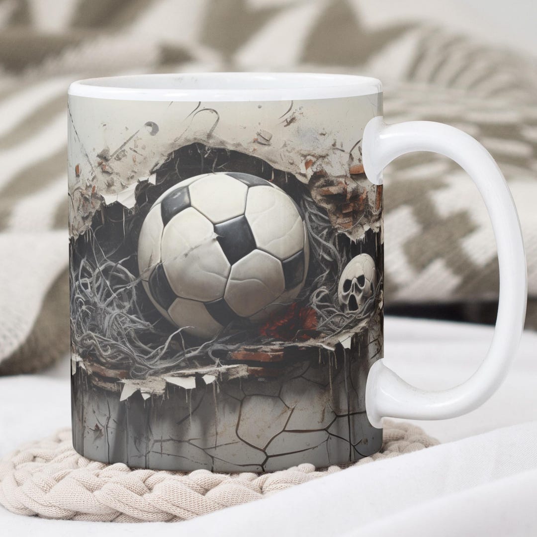 3D Football Mug Wrap Design Bundle, 3D Sport Mug Wrap Png, 3D Mug ...