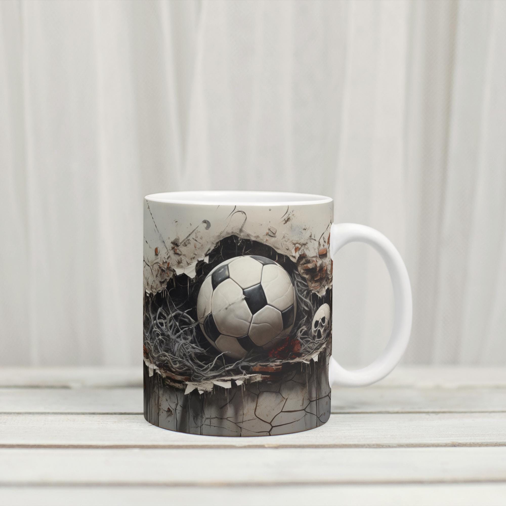 3D Football Mug Wrap Design Bundle, 3D Sport Mug Wrap Png, 3D Mug ...