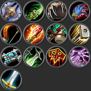 World of Warcraft HD & Minimalist Class Icons | Class Colored Frames ...