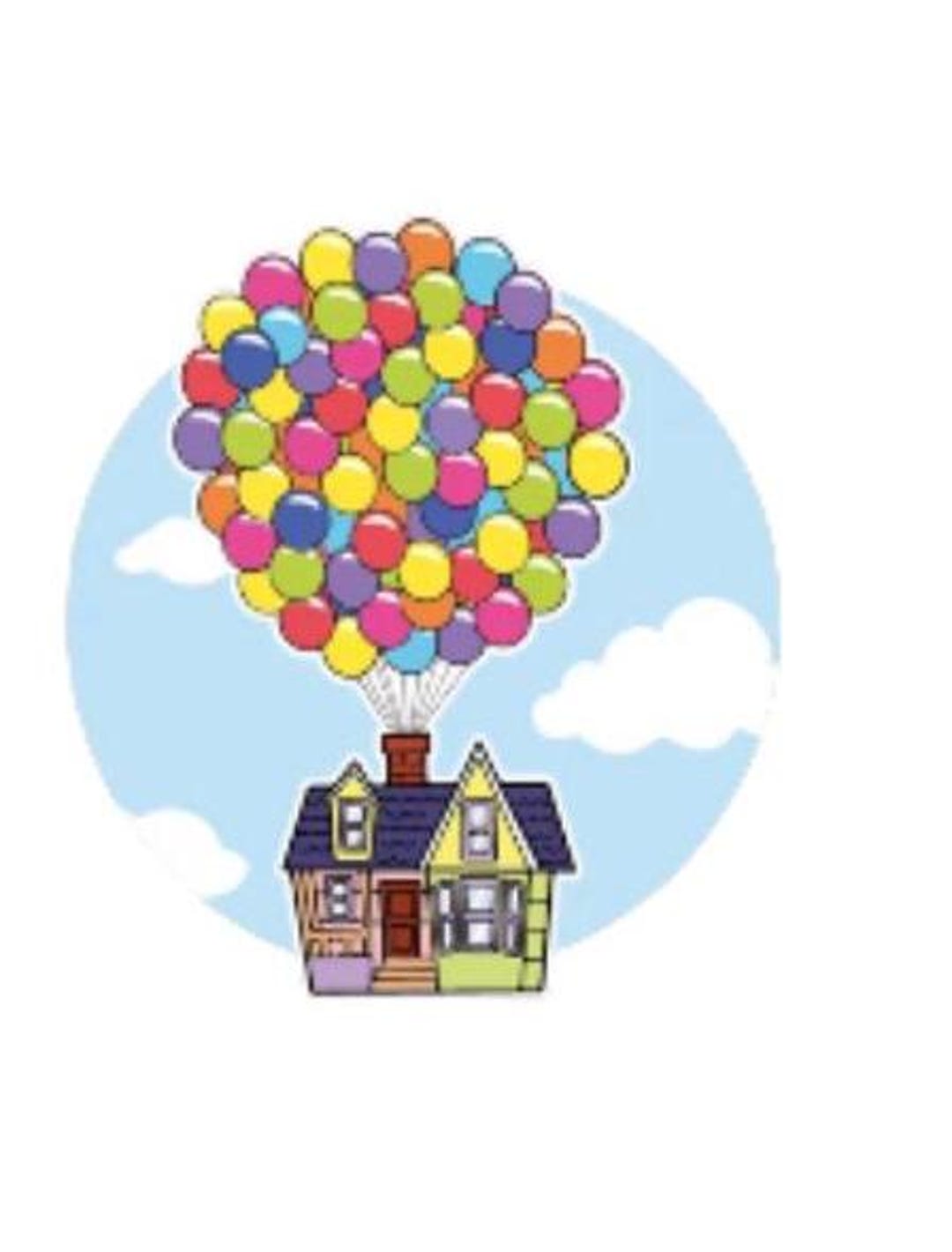 Disney up House Balloon Temporary Tattoo - Temporary Tattoos ...