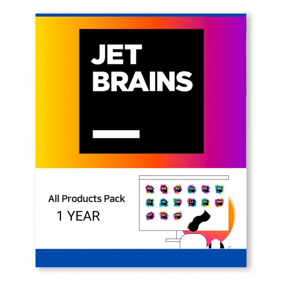 Jetbrains ALL IDE License All Products Pack Subscription One Year ...