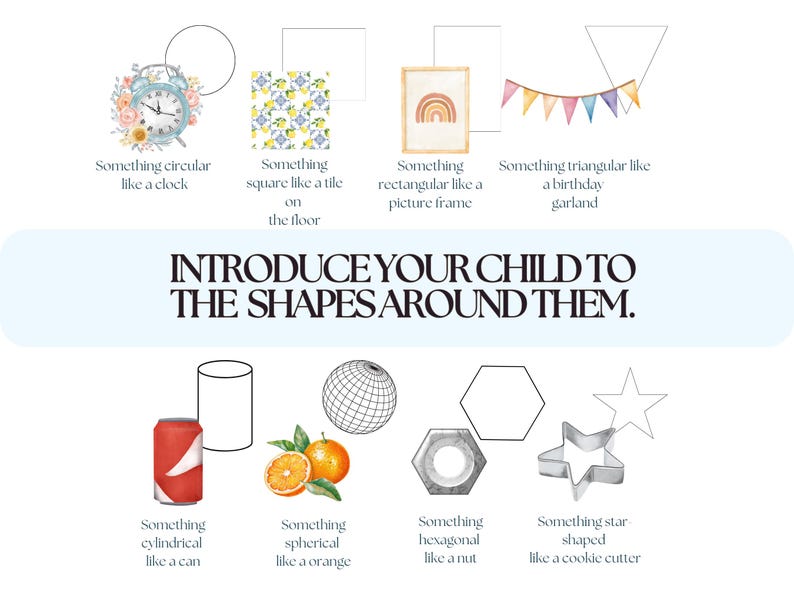 Shapes Scavenger Hunt for Kids Indoor and Outdoor Educational Activity ...