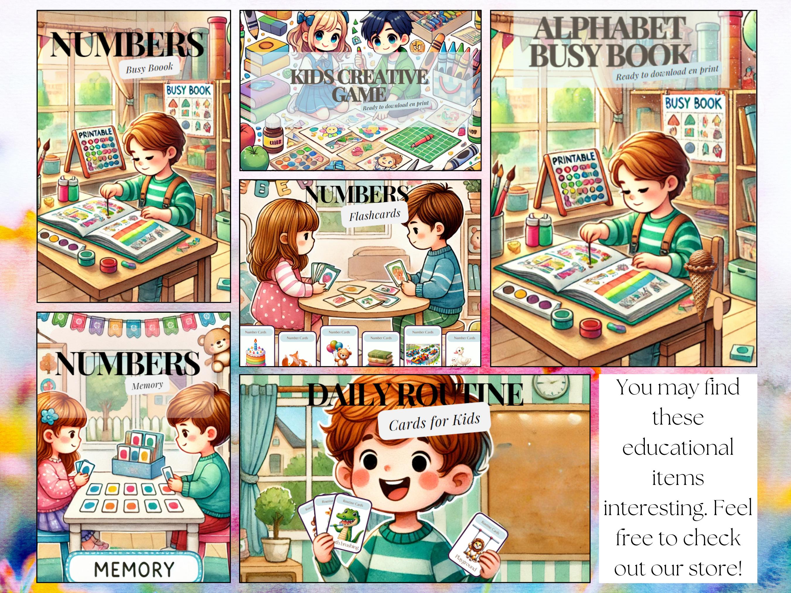 Alphabet Challenge Flashcards for Kids Interactive ABC Visual Learning ...