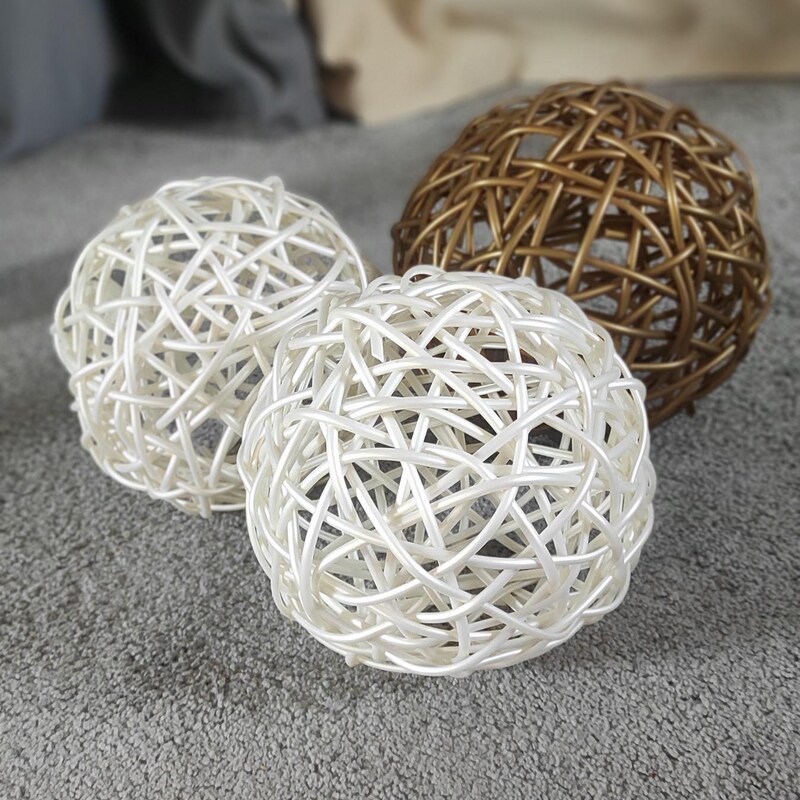 Rattan Balls - Etsy