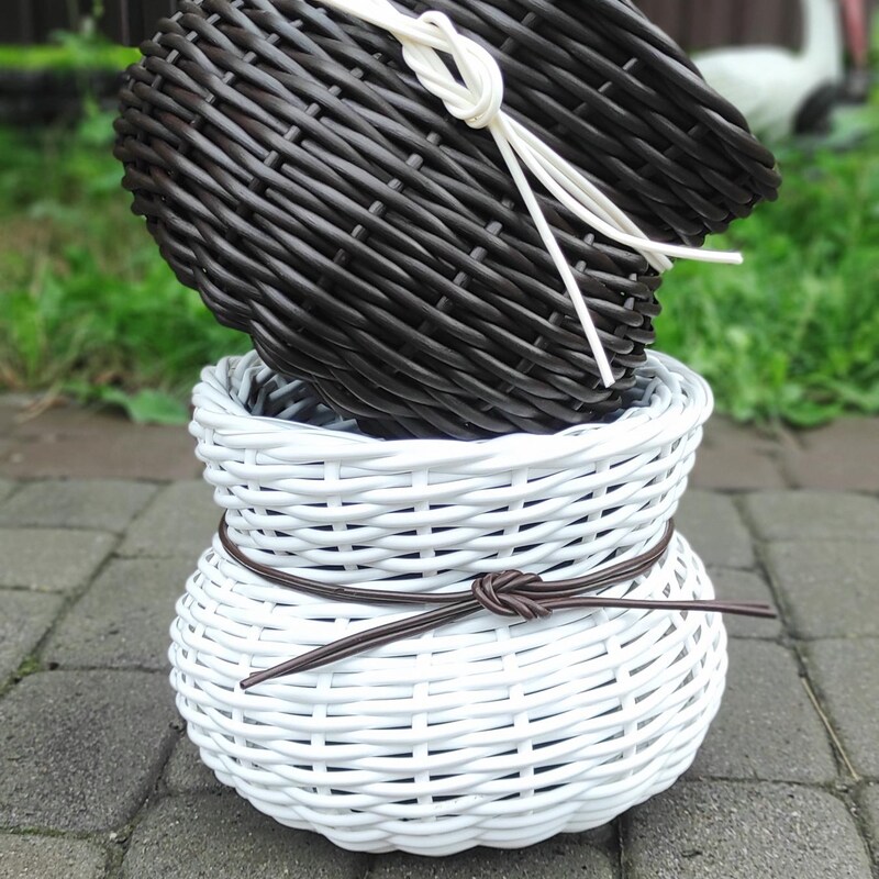Rattan Planter - Etsy