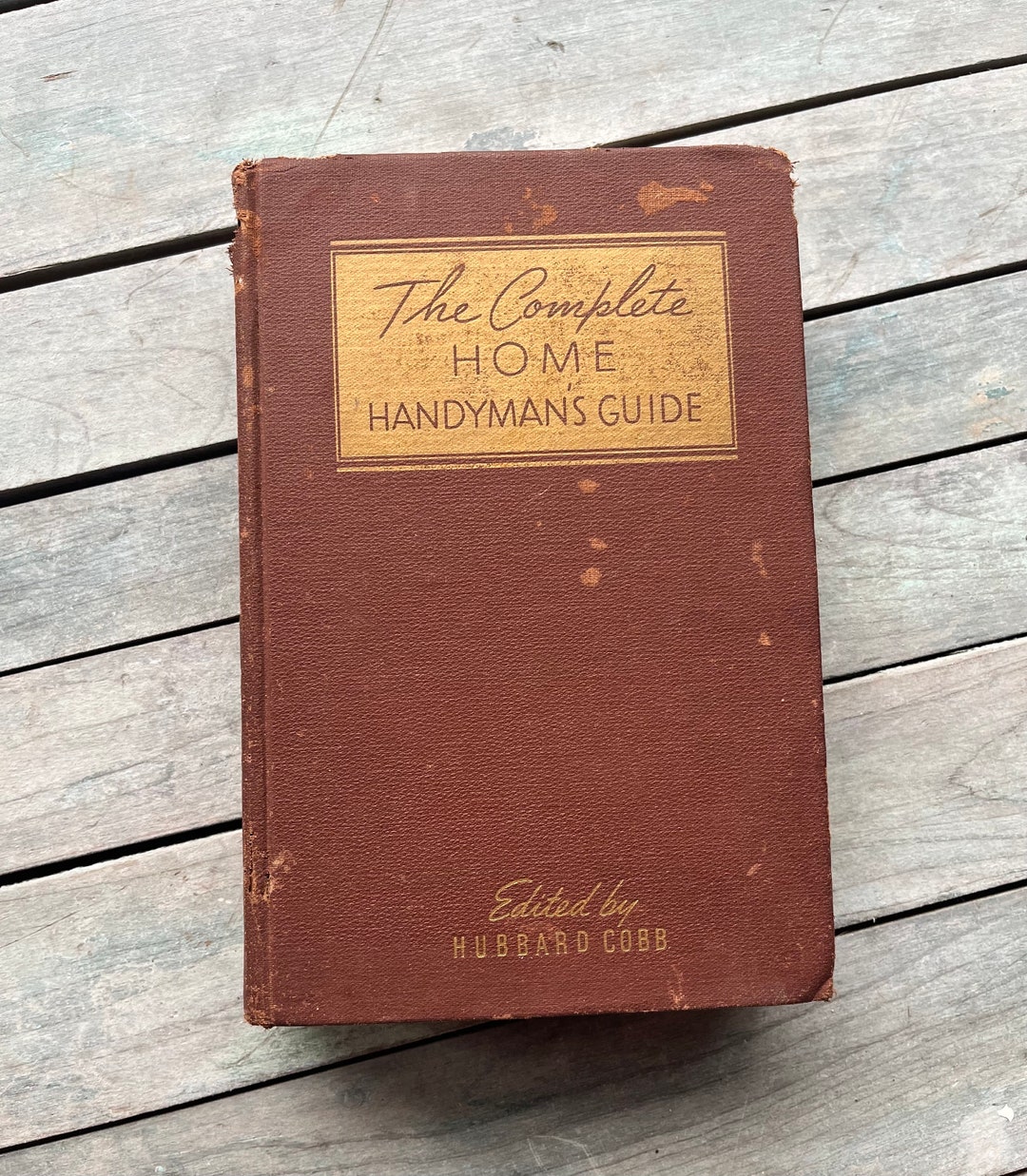 The Complete Home Handyman’s Guide Vintage Book 1948 - Etsy