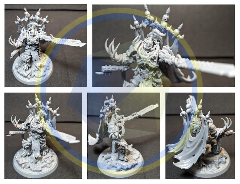 Night Soldiers Bits - Sci-fi Horror Fantasy Wargame Roleplay 32mm 3D ...