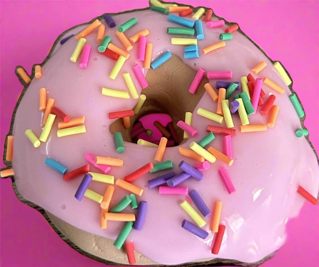 Donut Slime/diy/clay Donut/butter Slime/food Slime/ Diy Clay Kit/ Slime ...