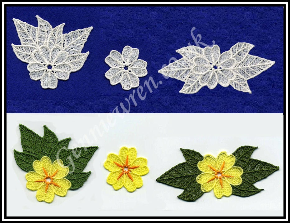 FSL Primrose Set - Machine Embroidery Designs - Etsy