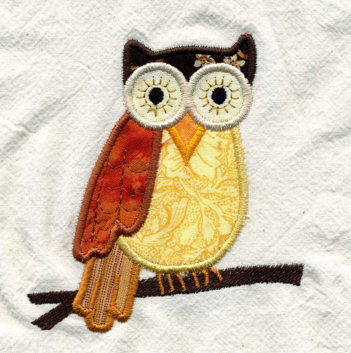 4x4 Applique Owls Embroidery Design Set - Machine Embroidery Designs - Etsy