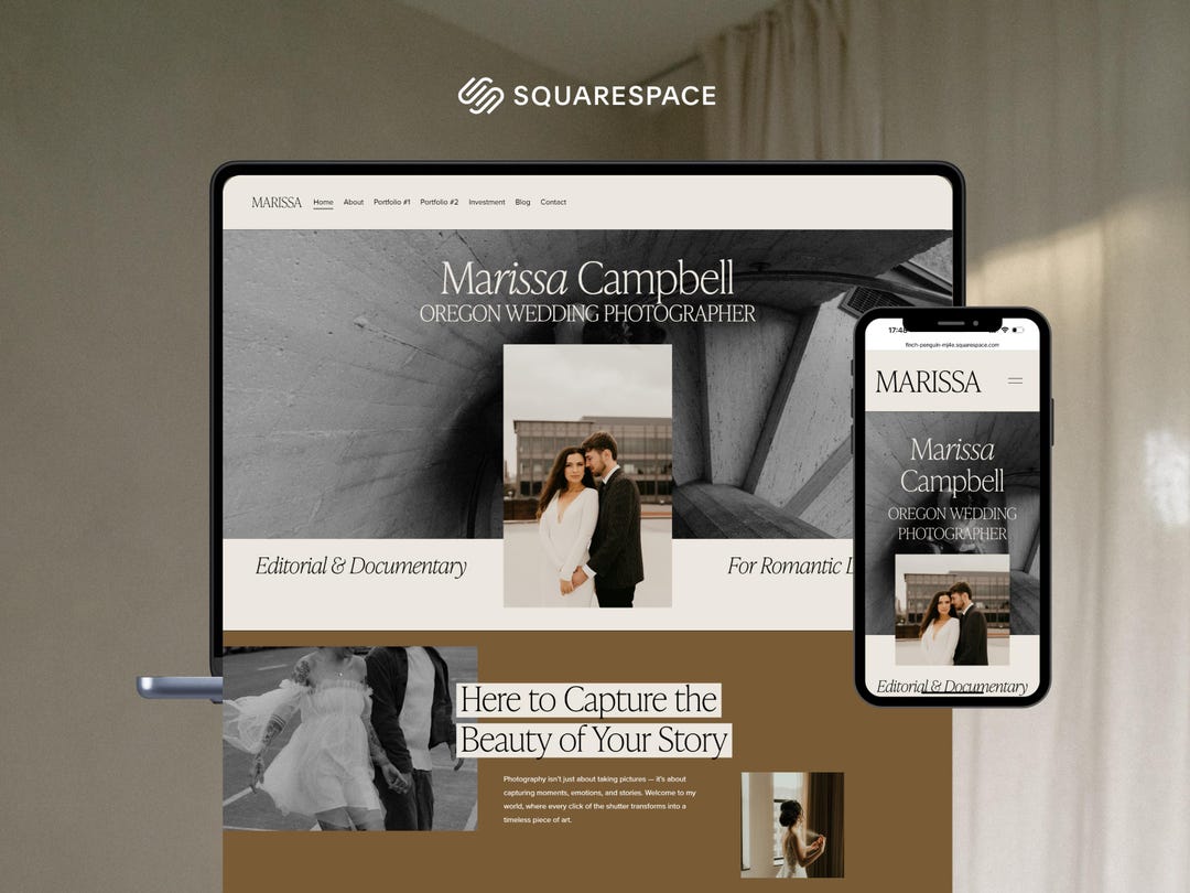 Squarespace Website Template for Photographers | Squarespace ...