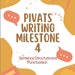 Ready to Use Activities for Writing PIVATS Sentence Structure and ...