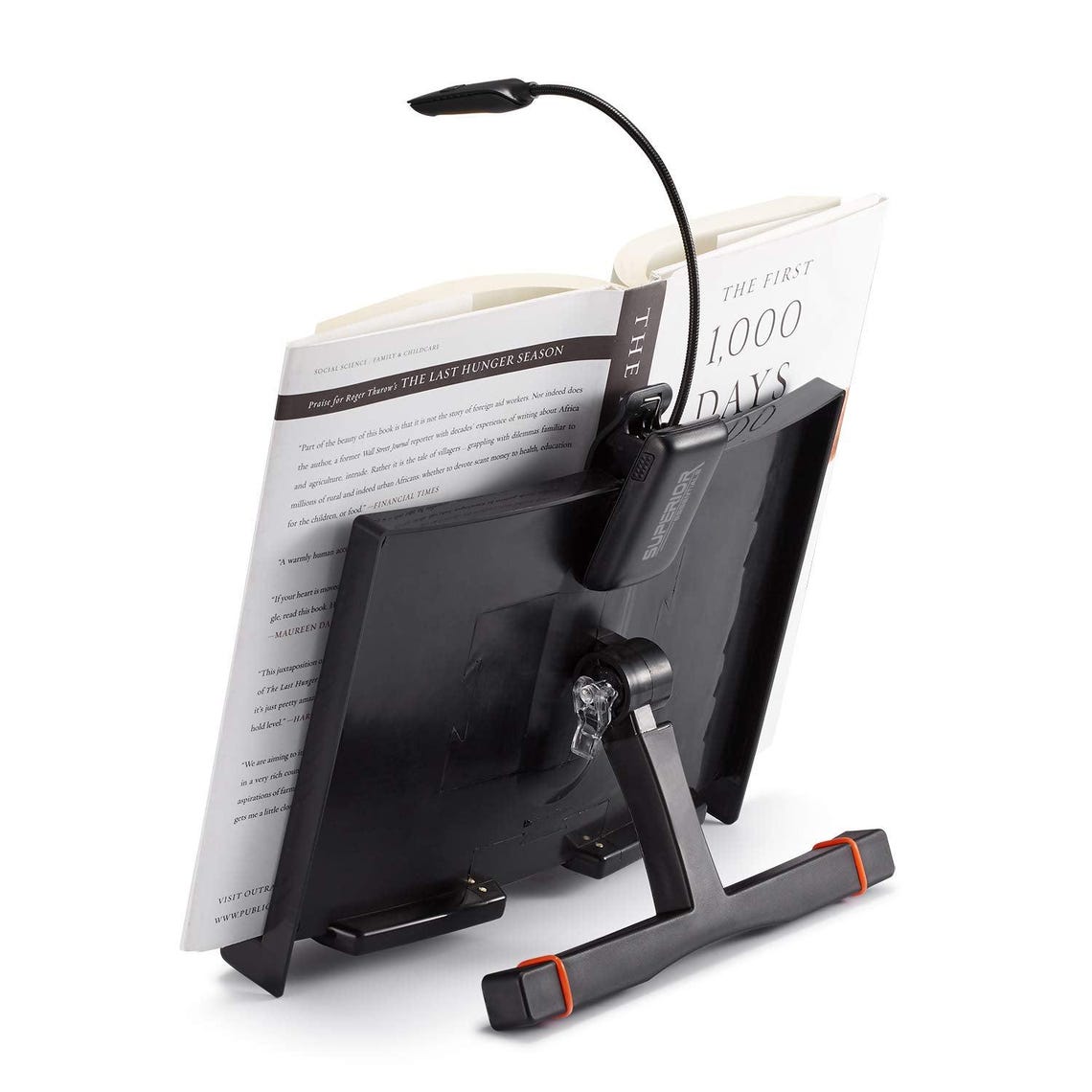 Superior Essentials Portable Book/document Stand/holder With Attachable ...