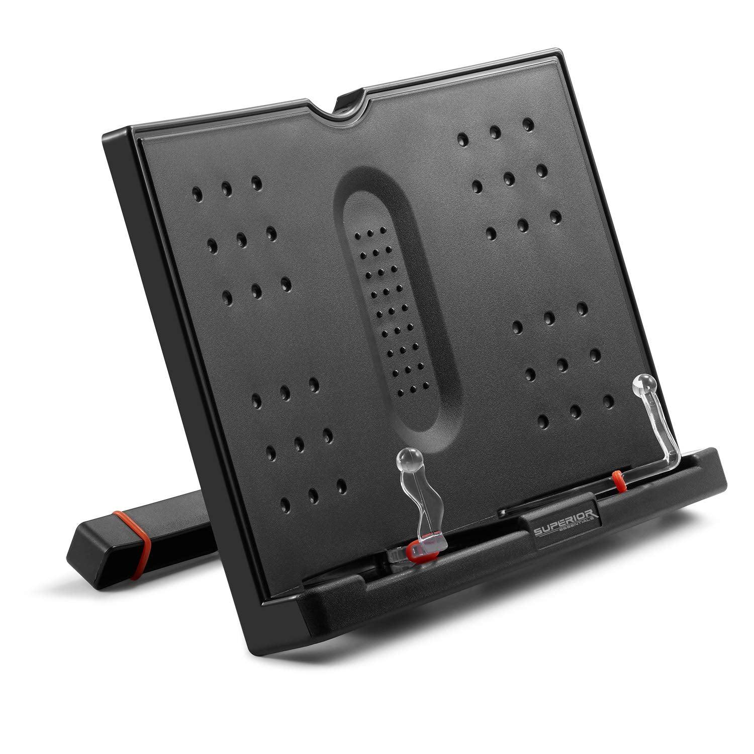 Superior Essentials Portable Book/document Stand/holder With Attachable ...