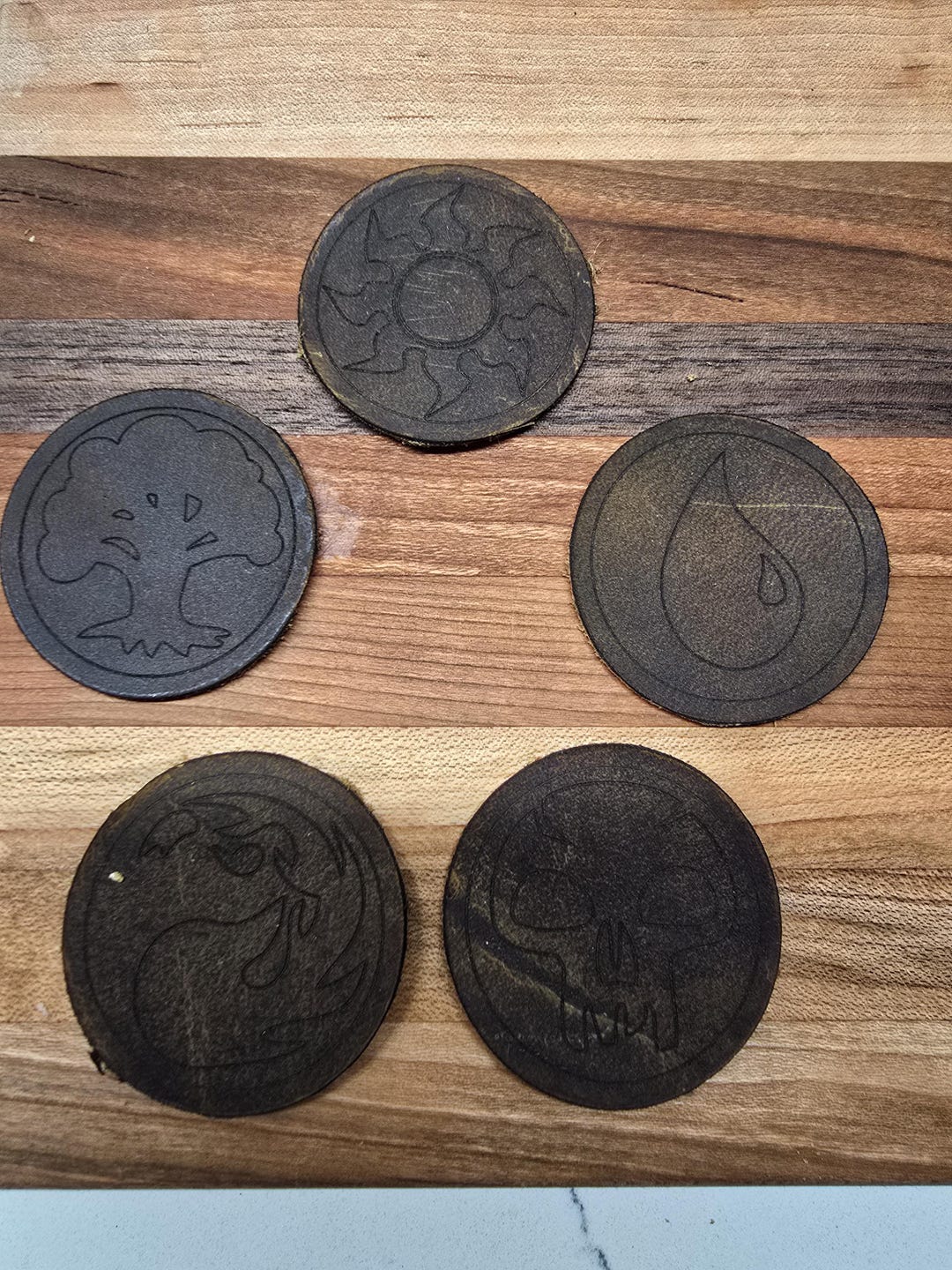 Custom Magic: the Gathering Leather Patches - MTG Fan Art - Etsy