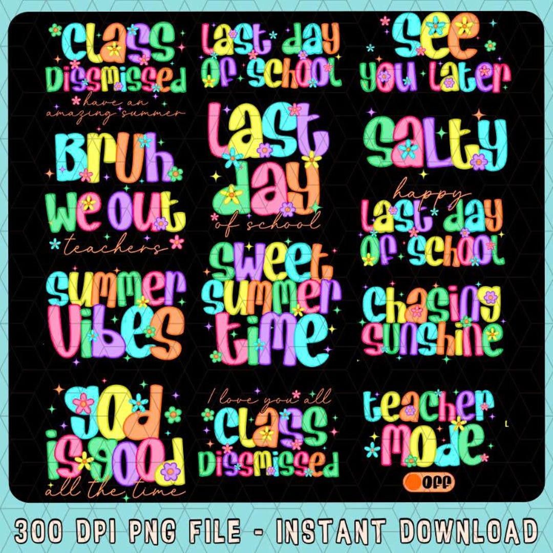 Preppy Sunshine Beach Life PNG Bundle, Summer PNG, Trendy Preppy Summer ...