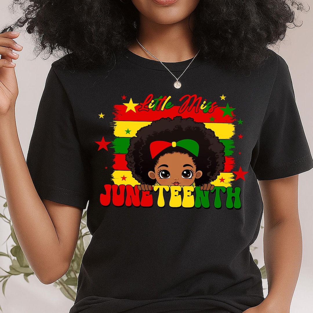 Little Miss Juneteenth PNG, Juneteenth Png, Black History Png ...