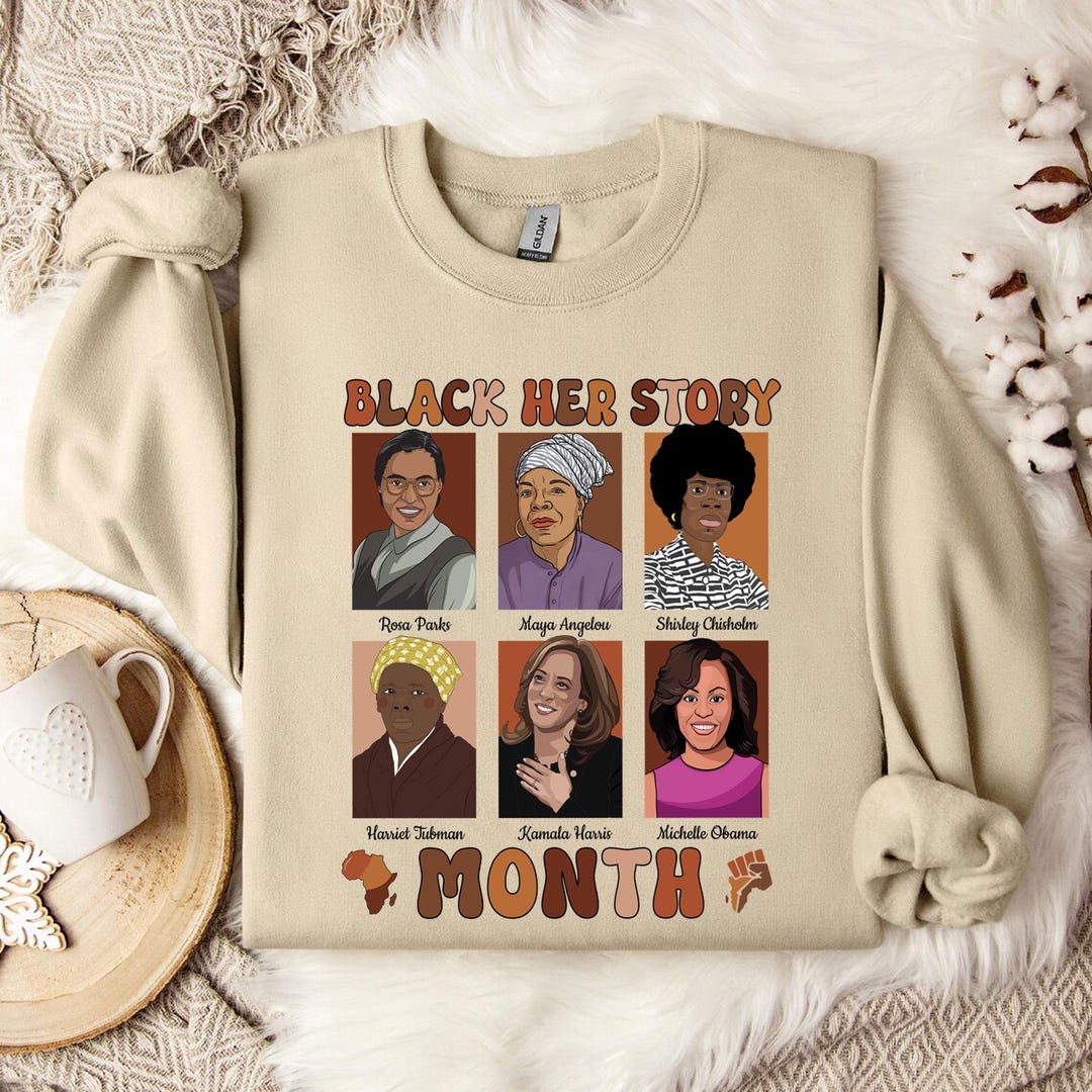 Black Her Story Month PNG, Mlk Png, Blm Shirt Png, Black Lives Matters ...