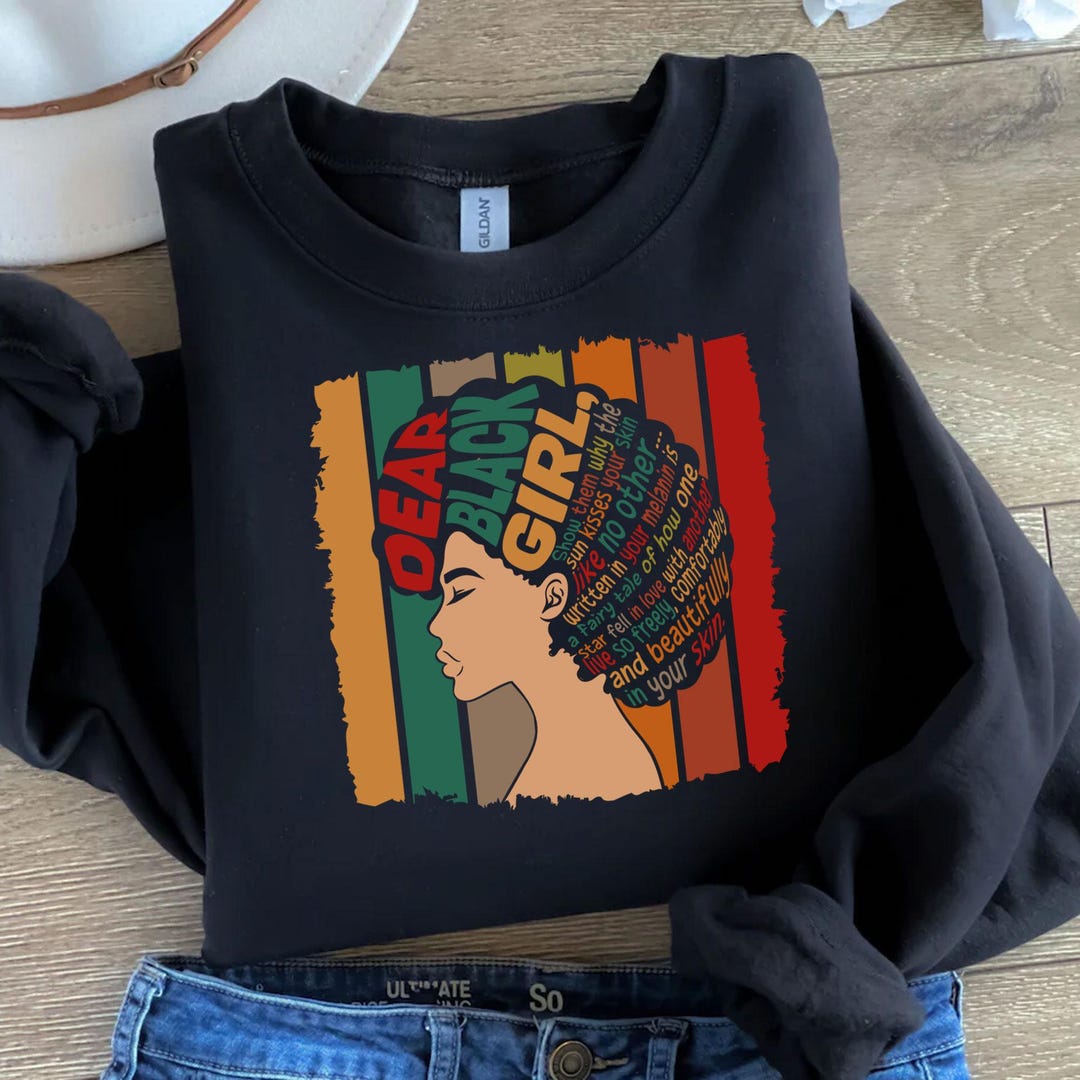 Black Girl Black History Month PNG, Women Black History PNG ...