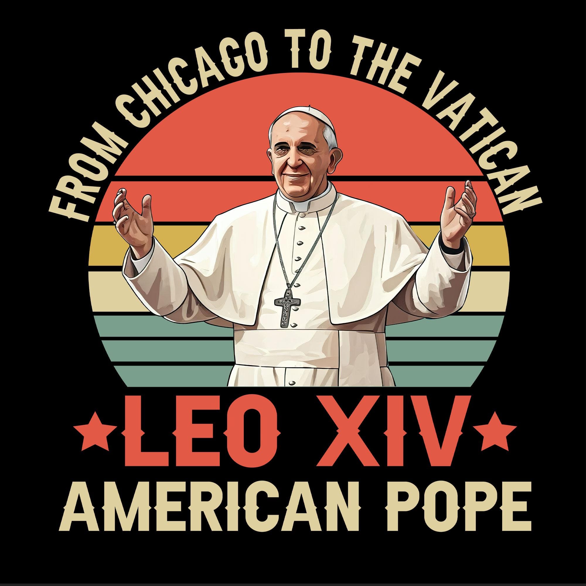 Da Pope Png, New Pope Leo XIV Png, May 8th 2025 Robert Francis Prevost ...