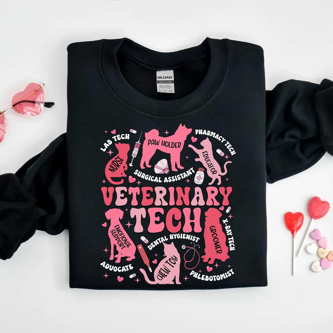 Veteranary Tech Valentine PNG, Veterinary Technician Png, Vet Assistant ...
