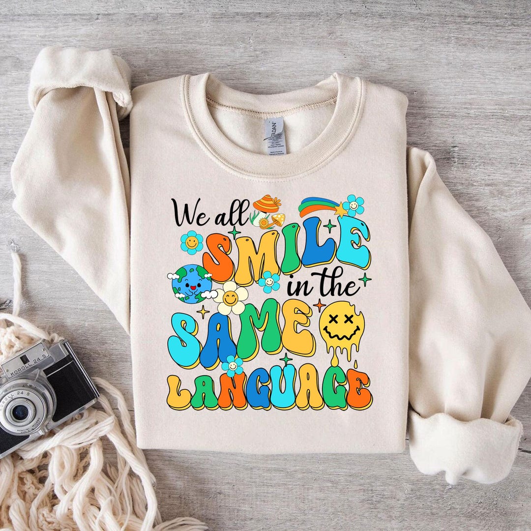 We All Smile in the Same Language Png, ESL Teacher Png, We All Smile in ...