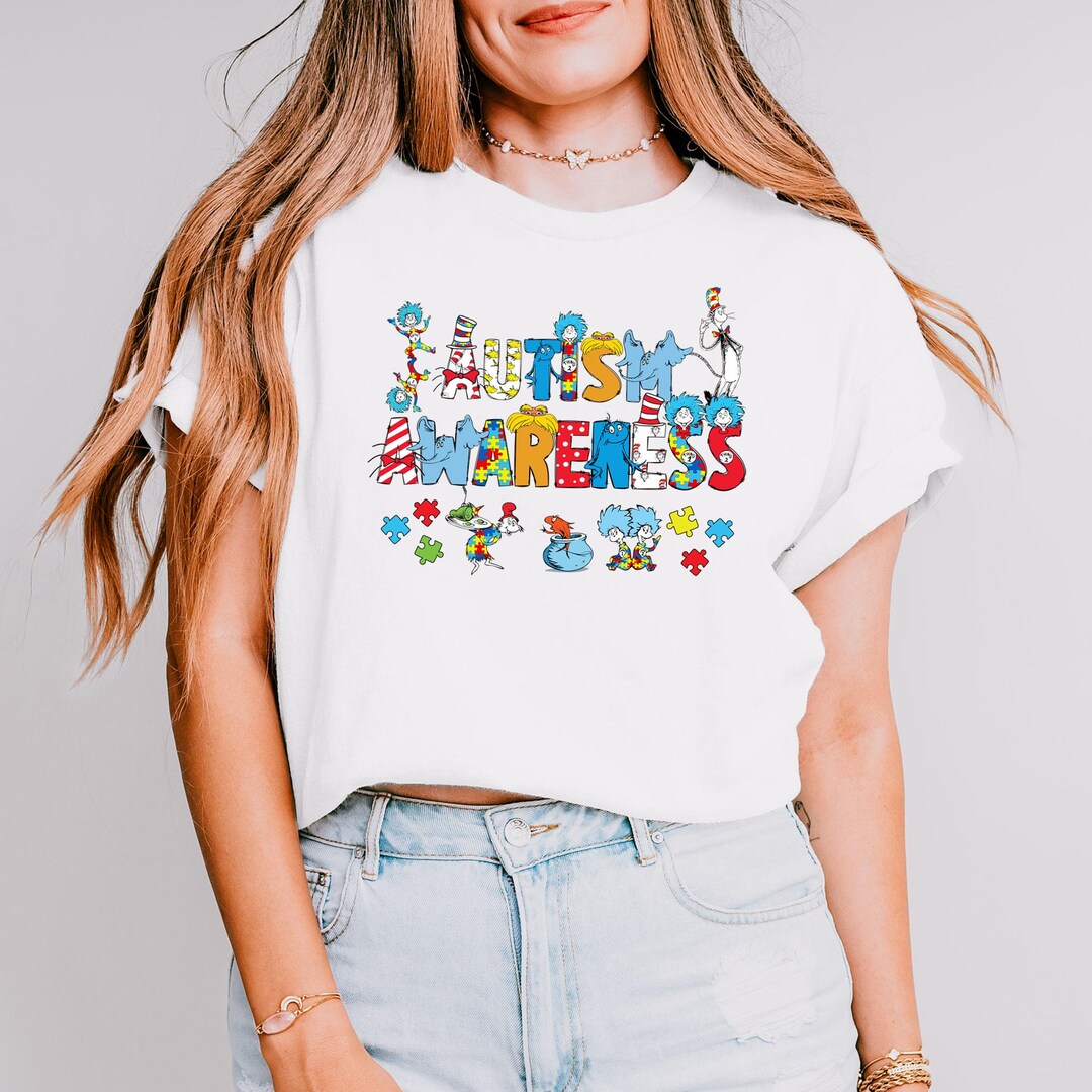 Dr Seuss Autism Awareness Png, Autism Teacher, Autism Awareness Png ...