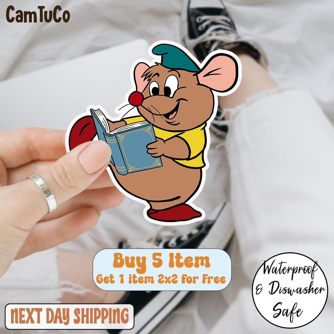 Gus Gus Waterproof Vinyl Sticker, Book Lover Gift/car Magnet, Gus Gus ...