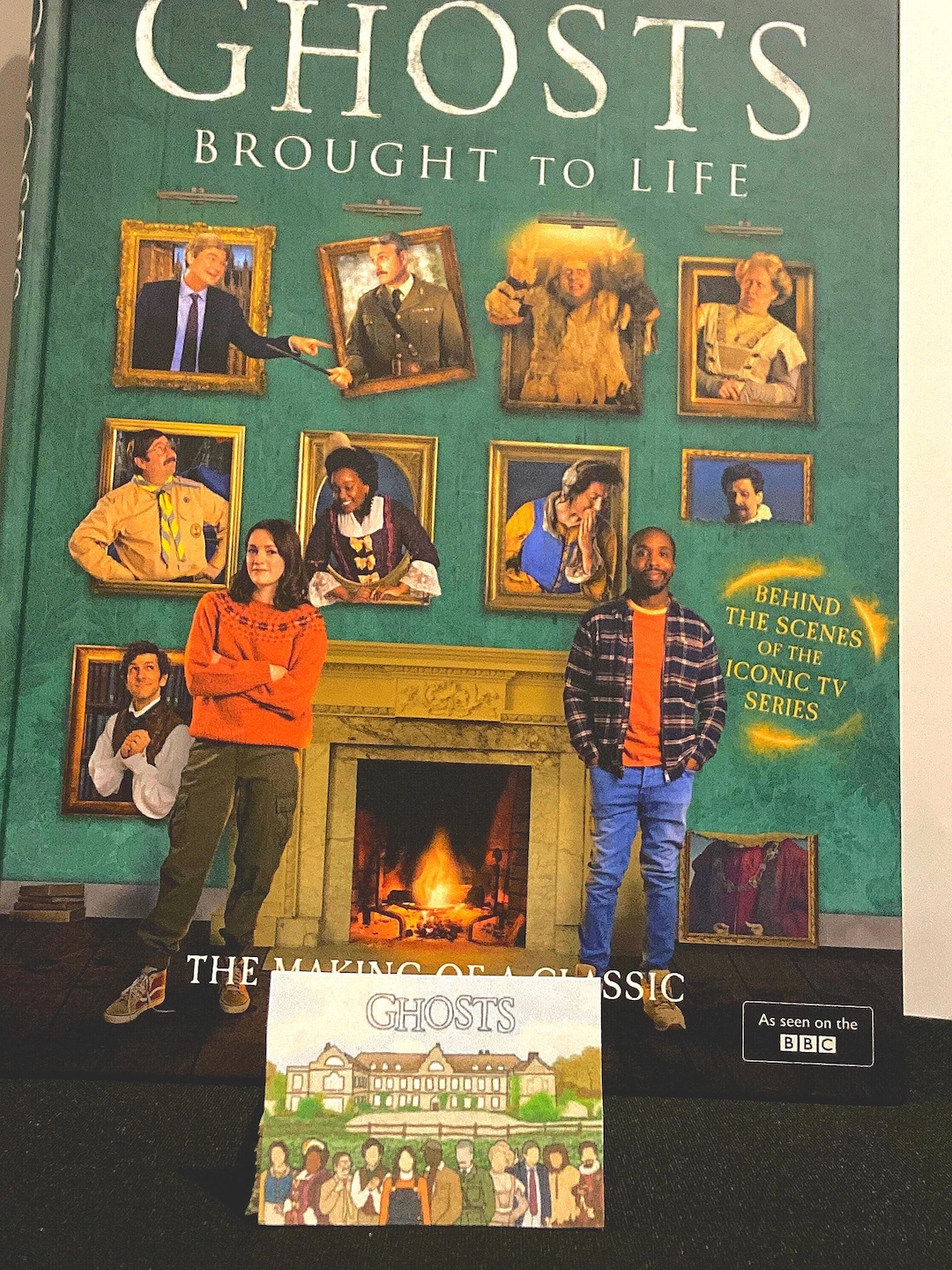 Ghosts Button House and Characters Sticker - Etsy