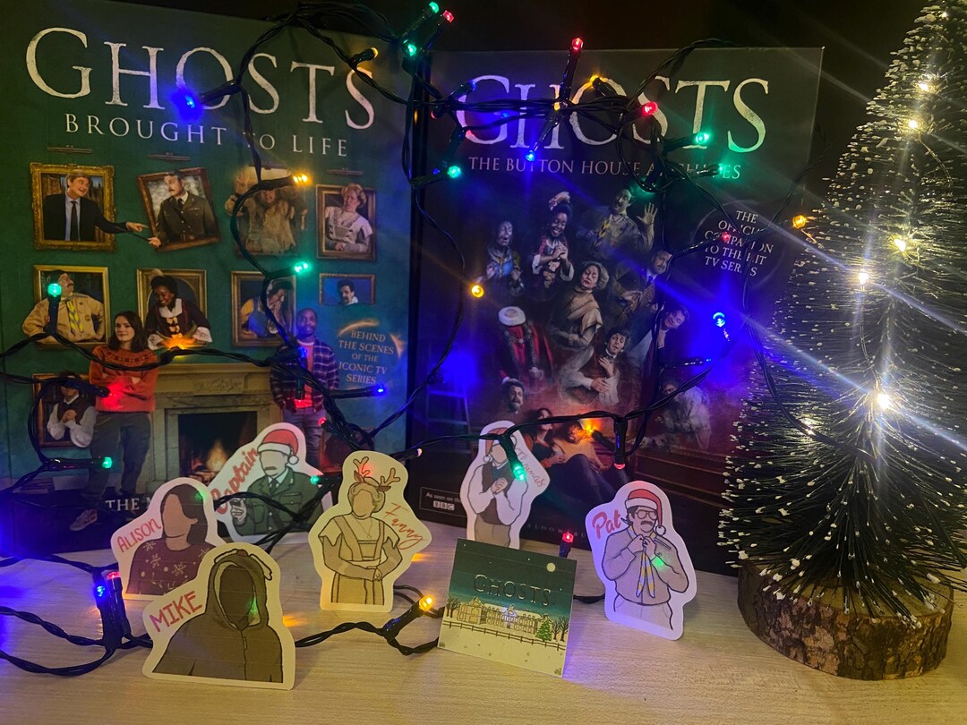 Christmas BBC Ghosts Stickers - Etsy