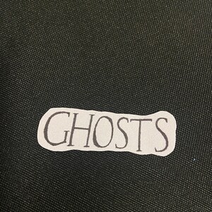BBC Ghosts Logo Sticker - Etsy UK