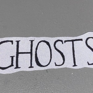 BBC Ghosts Logo Sticker - Etsy UK