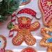 Gingerbread Man Cross Stitch Pattern: Christmas Winter Design (PDF ...