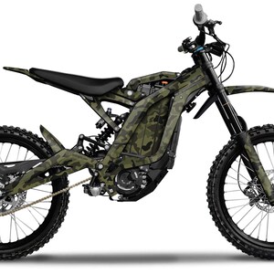 Sur-ron Light Bee X Graphics Kit - CAMO Graphics Kit for Surron ...