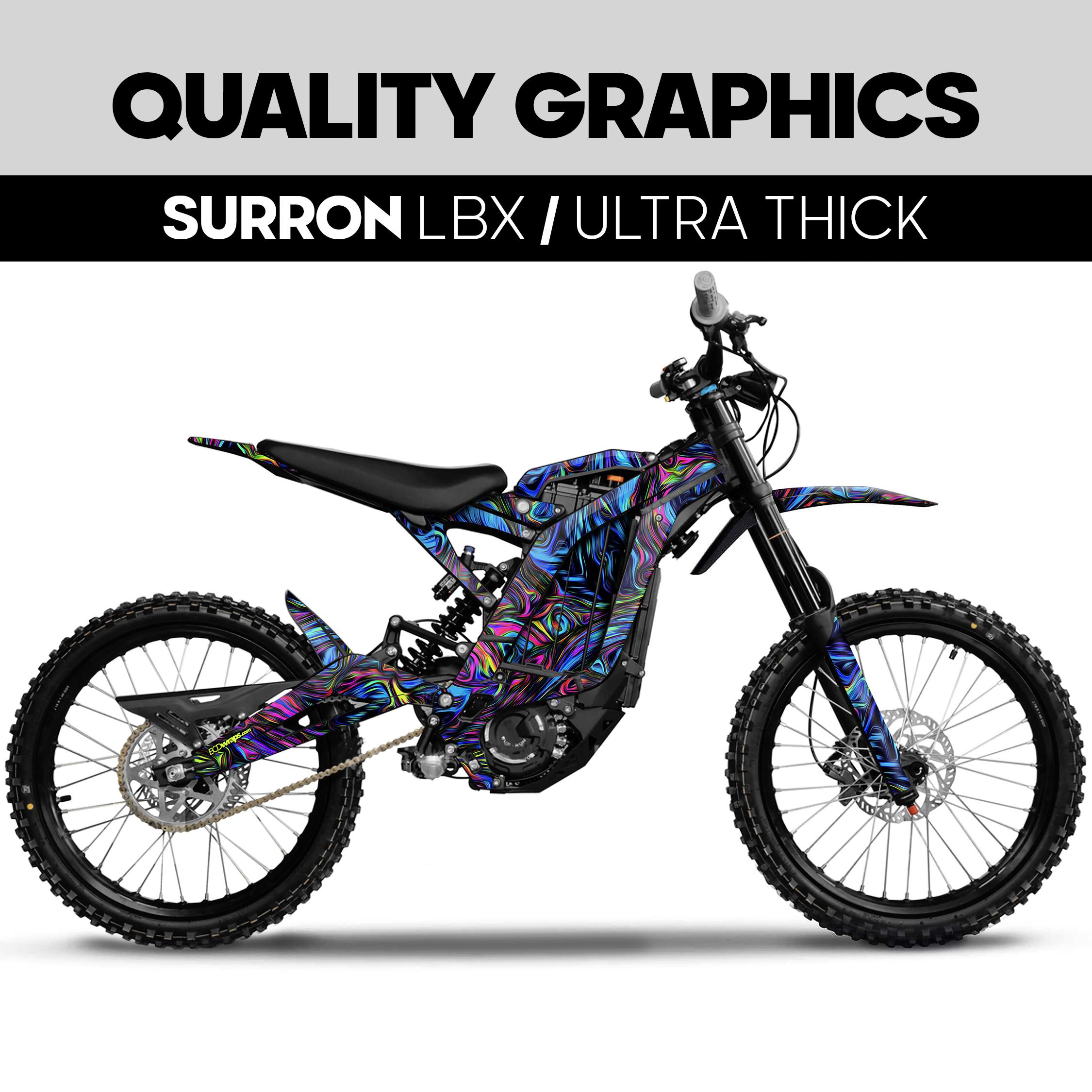 Sur-ron Light Bee X Graphics Kit - Psycadelic Graphics Kit for Surron ...