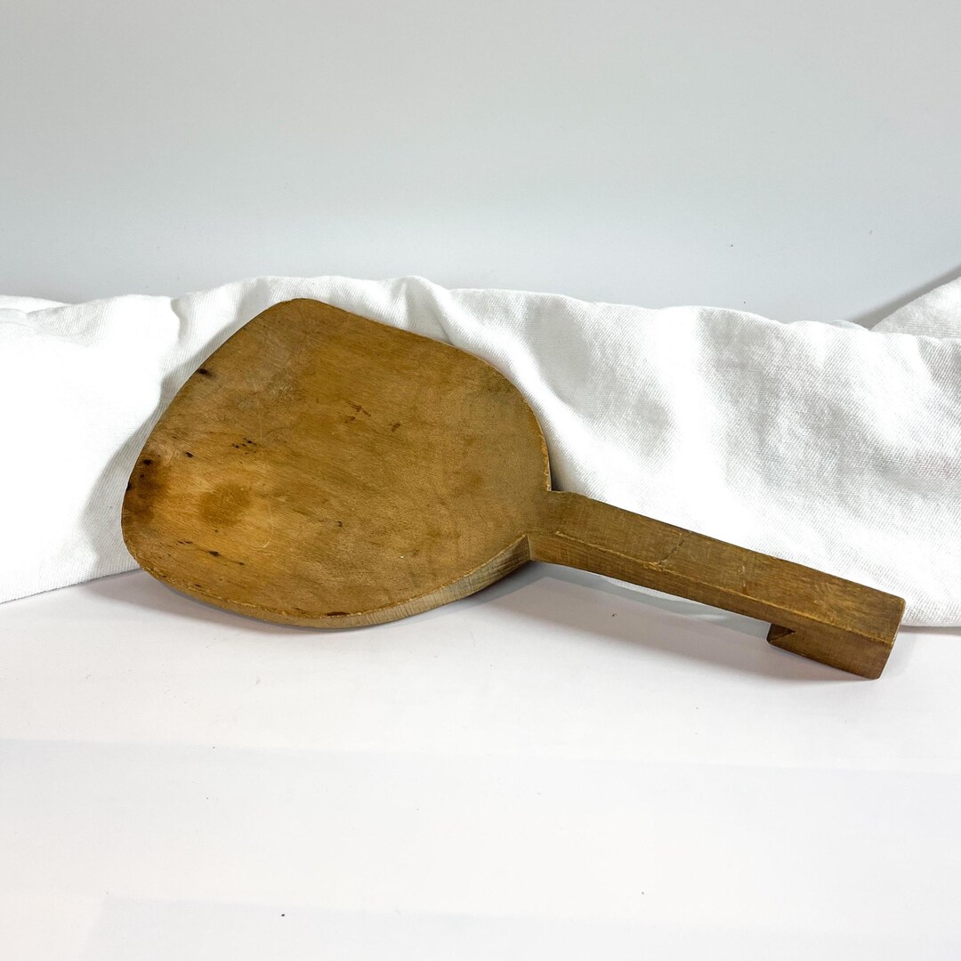 Primitive Wood Butter Paddle, Wood Utensil, Dough Paddle, Vintage ...