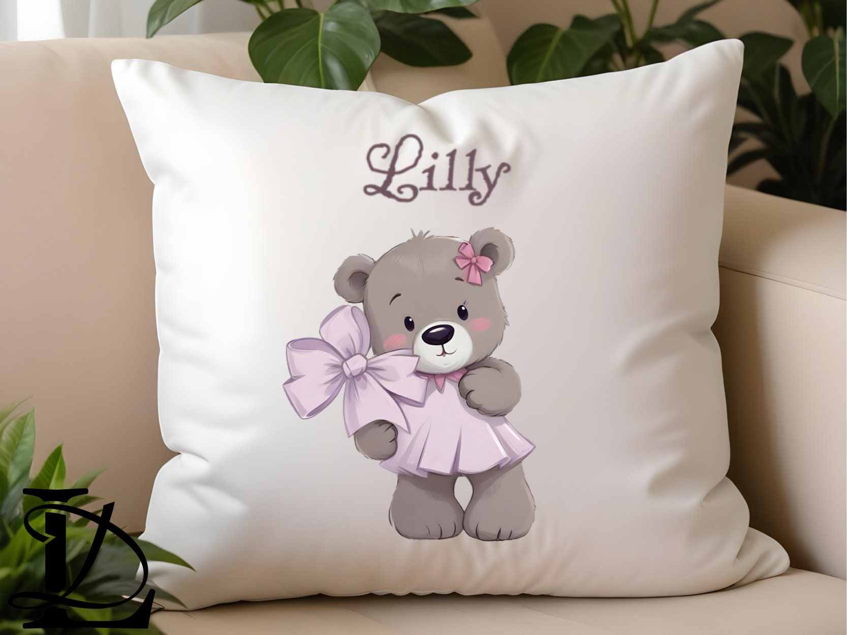 Digistamp Teddy Bear Motif Set, Clipart PNG - Etsy