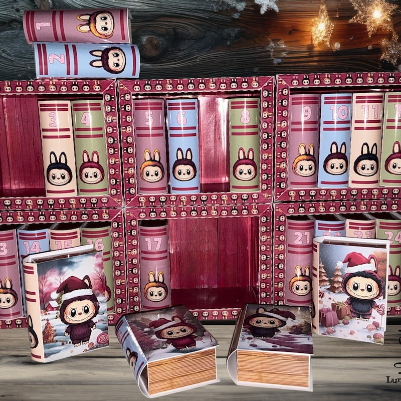 Printable Labubu Box - Etsy